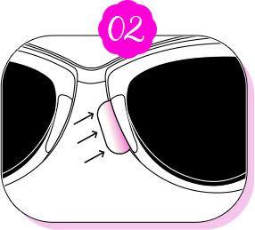 PrettyGrips™ by Pretty-Britty | Makeup Protectors for Glasses & Shades ...